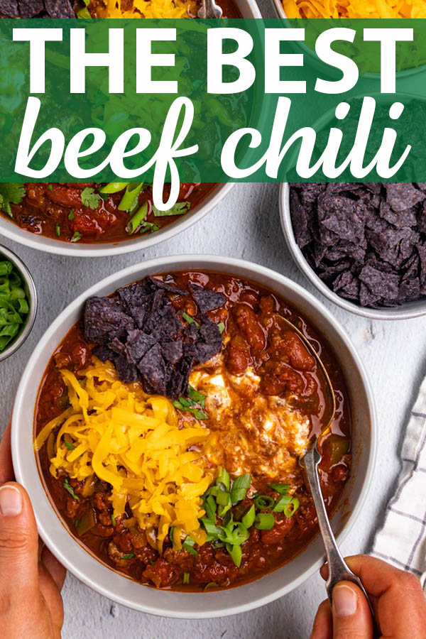 The Best Beef Chili (with Beans) - Robust Recipes